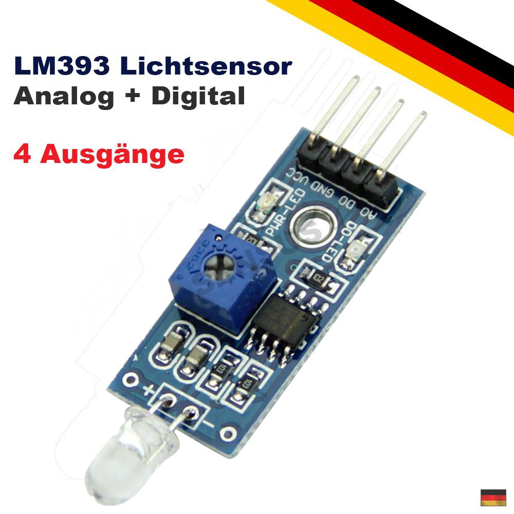Digital Analog Licht Sensor Fotowiderstand Modul Analoger Raspberry